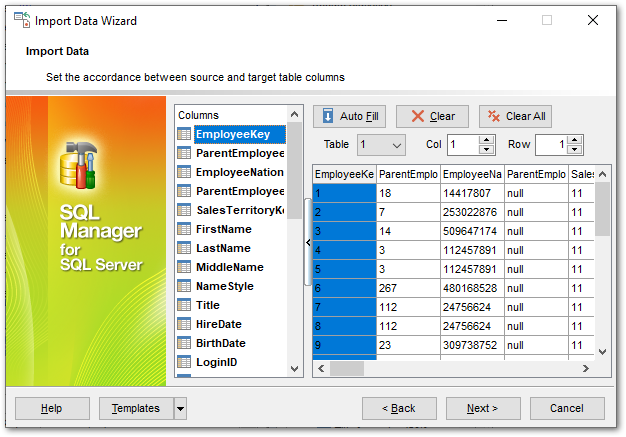 Online Documentation for SQL Manager for SQL server | SQLManager